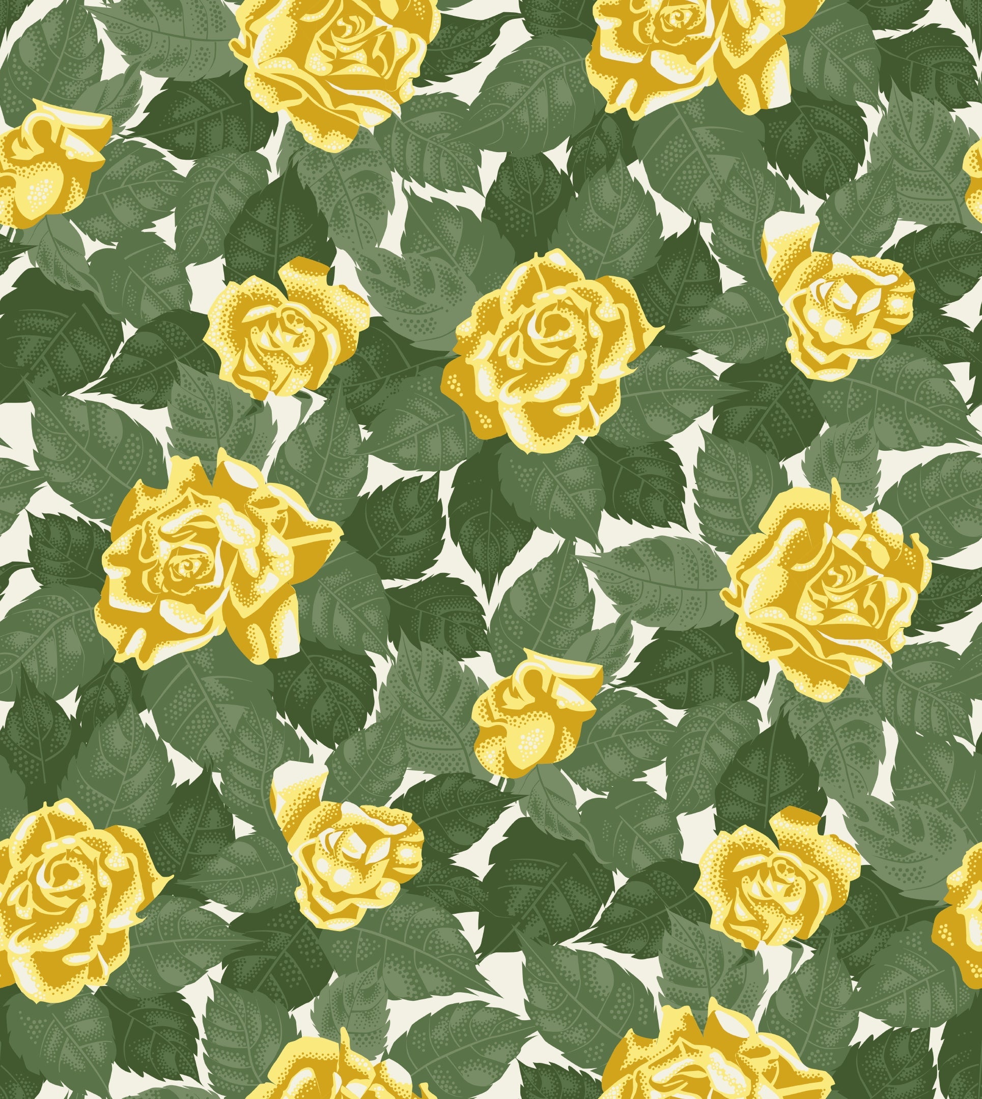 Gul Roses Reveal Wallpaper - Hemmavid.se